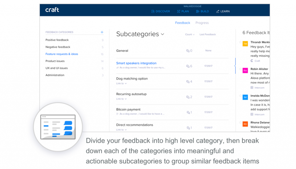 New Release: Collect and Manage your User Feedback with Craft